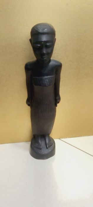 Вінтажна статуетка з дерева Ебен Чорне 990 грн Предмети мистецтва Одеса на Olx