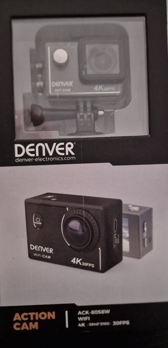 Action Camera 4K Wi-Fi, Denver Portimão • OLX Portugal