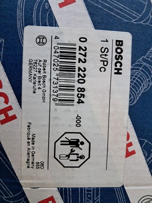 Реле-регулятор генератора VAG 0272220854 Bosch Made in Germahy: 1 100 ...