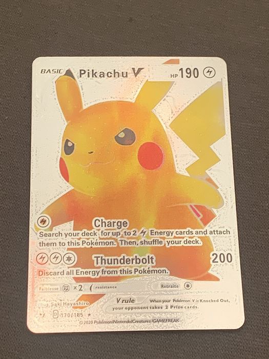 Karta Pikachu Pokemon Świnoujście • OLX.pl