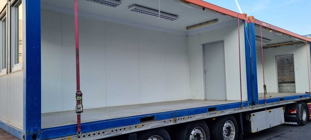 Kontener socjalny magazynowy biurowy 6x2,5m duża ilość tanio transport Warszawa Bielany • OLX.pl