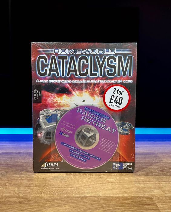 Homeworld Cataclysm nowy FOLIA (PC EN 2000) BIG BOX angielskie wydanie ...