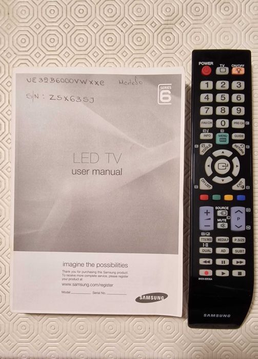 TV SAMSUNG LED 32’’ Series 6, Full HD São Domingos de Benfica • OLX ...