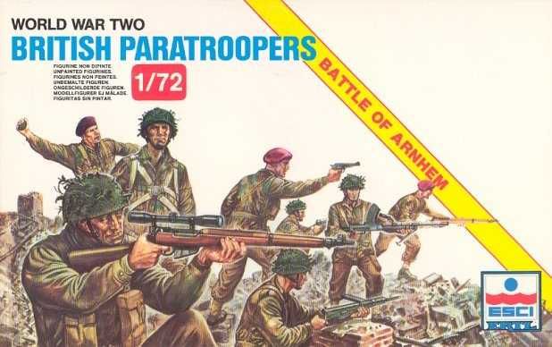 Modelismo, Esci British Paras "Red Devils" , escala 1:72 Alcântara • OLX.pt