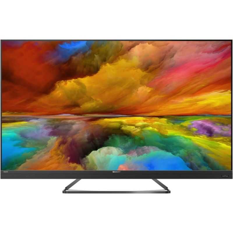 Скидка! Телевизор 55 дюймов SHARP 55EQ6EA (4K Android QLED Bluetooth ...