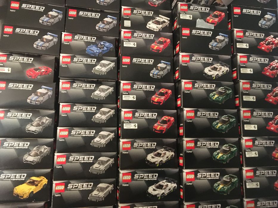 Lego Speed Champions Ferrari Lotus Lamborghini Nissan Aston Martin Łódź ...