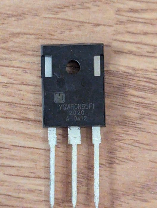 IGBT транзистори YGW60N65F1 50T65FD1 60N60FD1. N-канальний: 100 грн ...