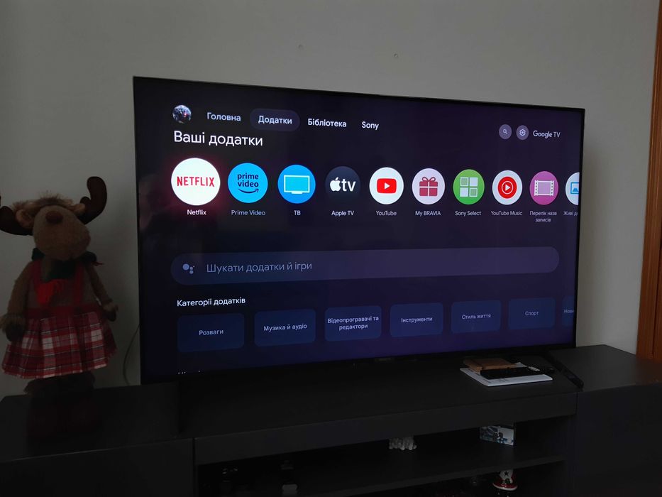Sony KD55X85J Google TV 120Гц: 27 000 грн. - Телевізори Кам'янка-Бузька на Olx