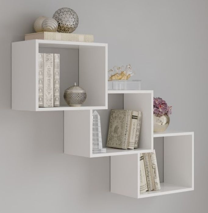 Полка настенная для книг Поличка навісна Полиця настінна Стелаж 320 грн Меблі для спальні