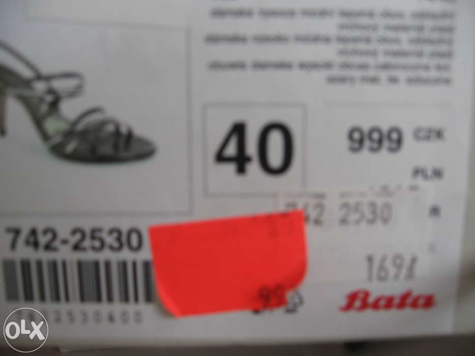Buty szpilki nowe Bata 40