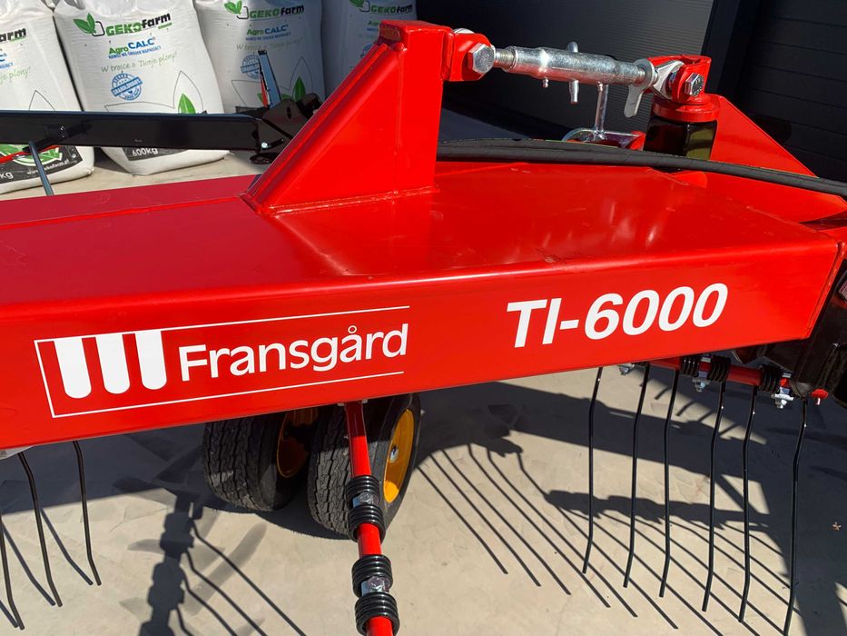 Zgrabiarka przetrząsarka Fransgard TI 6000 Dziadkowo • OLX.pl