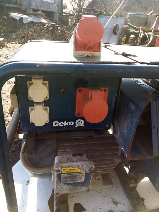 Agregat pradotworczy Geko 8000 6.4kW-Germany niemiecki Wierciny • OLX.pl