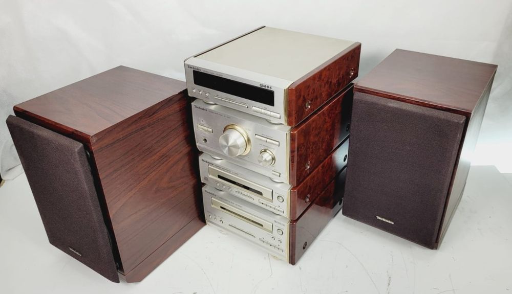 Technics SE HD 501 Wieża kolumny wzmacniacz cd tuner deck Warszawa ...