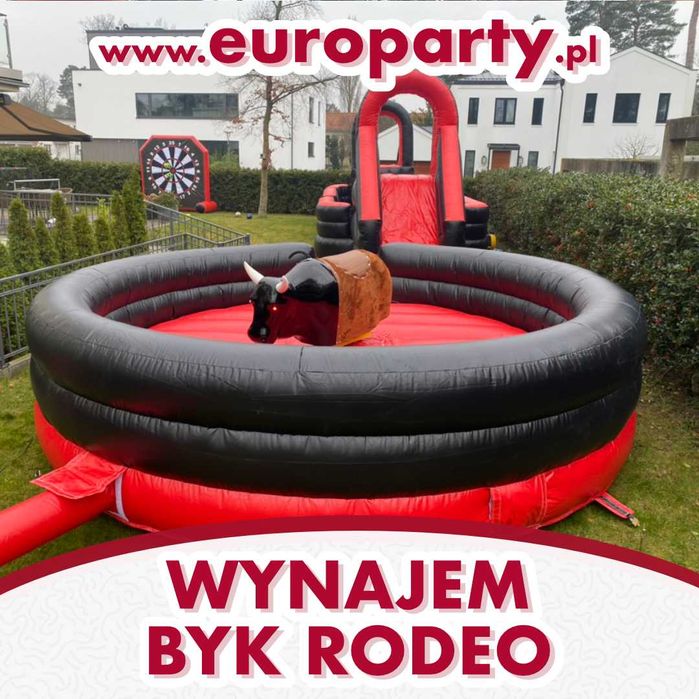 Byk Rodeo mechaniczny byk dmuchańce atrakcje na każdą imprezę wynajem ...
