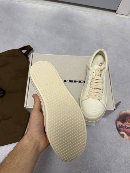 Кеды кроссовки Rick Owens ramones vans не DRKSHDW white 41 42 43: 5 600 ...