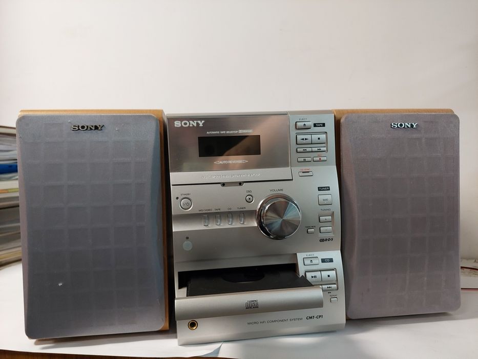 Wieża Sony HCD-CP1 srebrna i 2 glosniki Elbląg • OLX.pl
