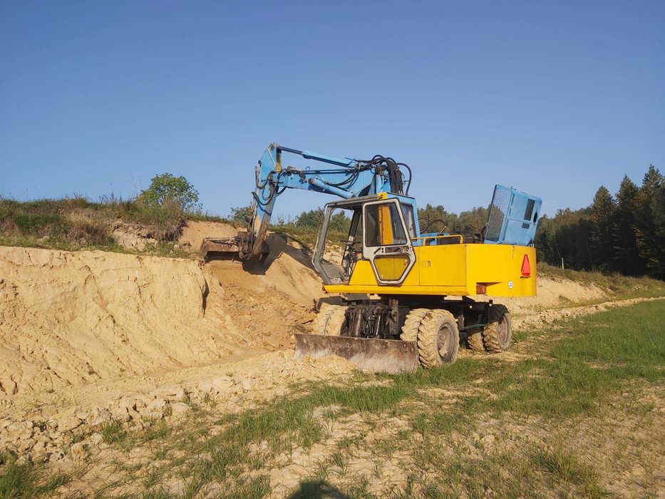 Koparka kołowa JCB JS 150 W 18 ton dwie łyżki w komplecie Nowy Borek ...