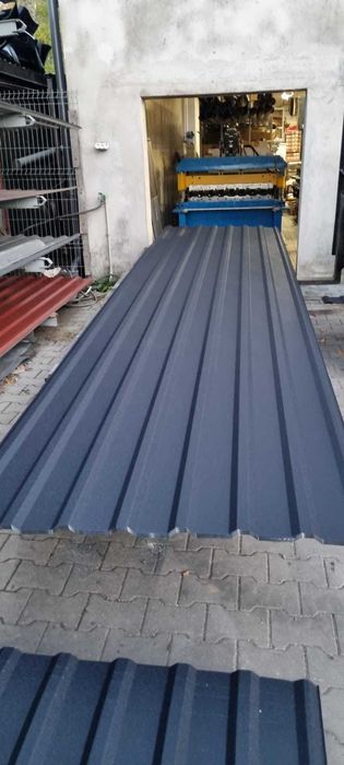 BLACHA trapezowa z filcem na dach, profile T8 T18 T35 na wymiar Głogów • OLX.pl