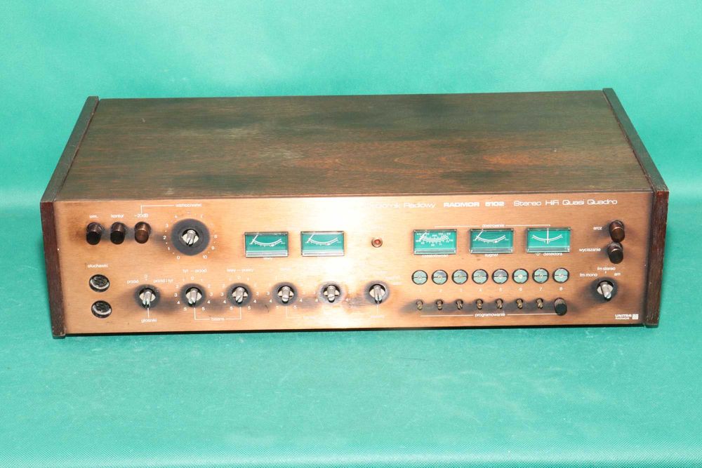 Unitra amplituner RADMOR 5102 polskie wskaźniki Bytom • OLX.pl