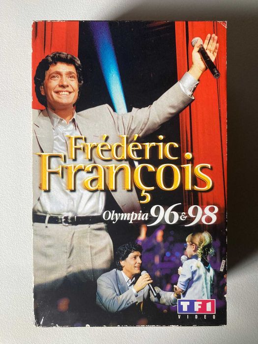[VHS] Frédéric François: Olympia 96 & 98 (não testado) Fernão Ferro ...
