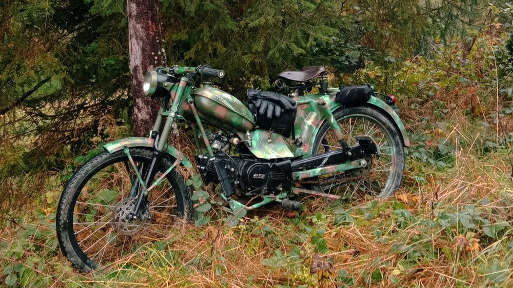 Romet Komar r 78 /wojskowy z papierami Leśna • OLX.pl