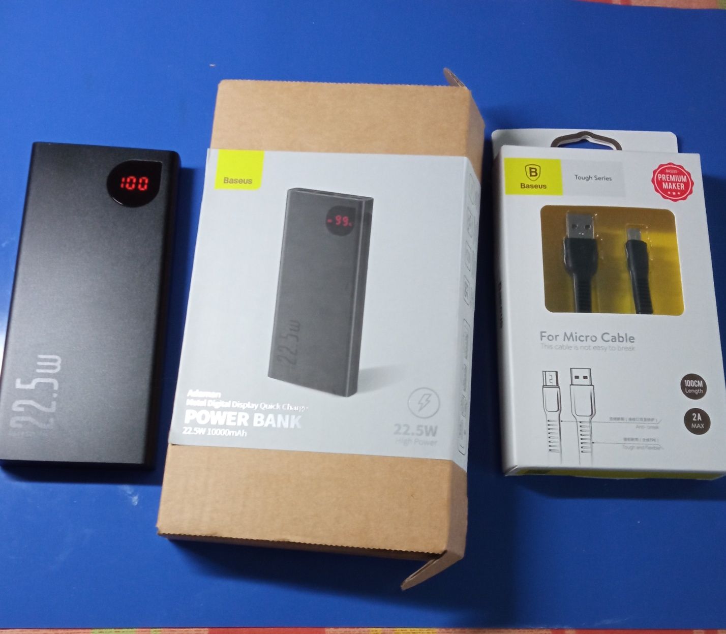 Повербанк PowerBank BASEUS 10 000 мАч .Металевий корпус..(22.5 вт): 800 ...