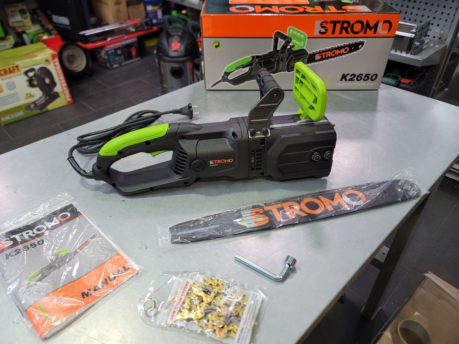 Пила цепная Stromo K2650 Электропила 400мм 2650Вт Гарантия 12мес: 1 990 ...