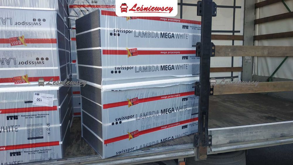 Styropian Swisspor-LAMBDA MEGA WHITE 0,031 grafit twardy 15,20,25cm Kowalew • OLX.pl