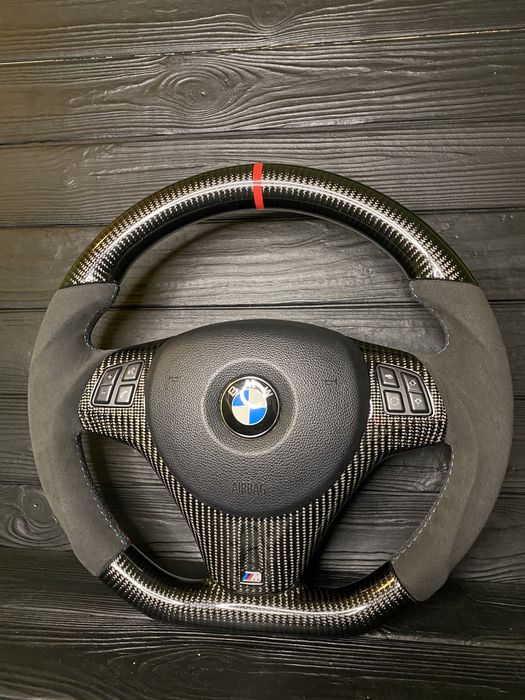 Руль BMW m3 спорт e81 e82 e87 e88 e90 e91 e92 e93 e84 карбон анатомія: 650 $ - Кермо Івано ...