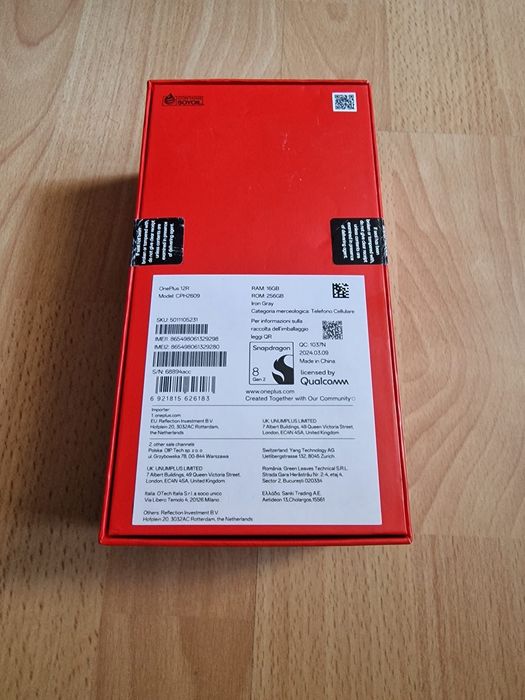 OnePlus 12R 16/256gb: 18 500 грн. - Мобільні телефони / смартфони Одеса на Olx