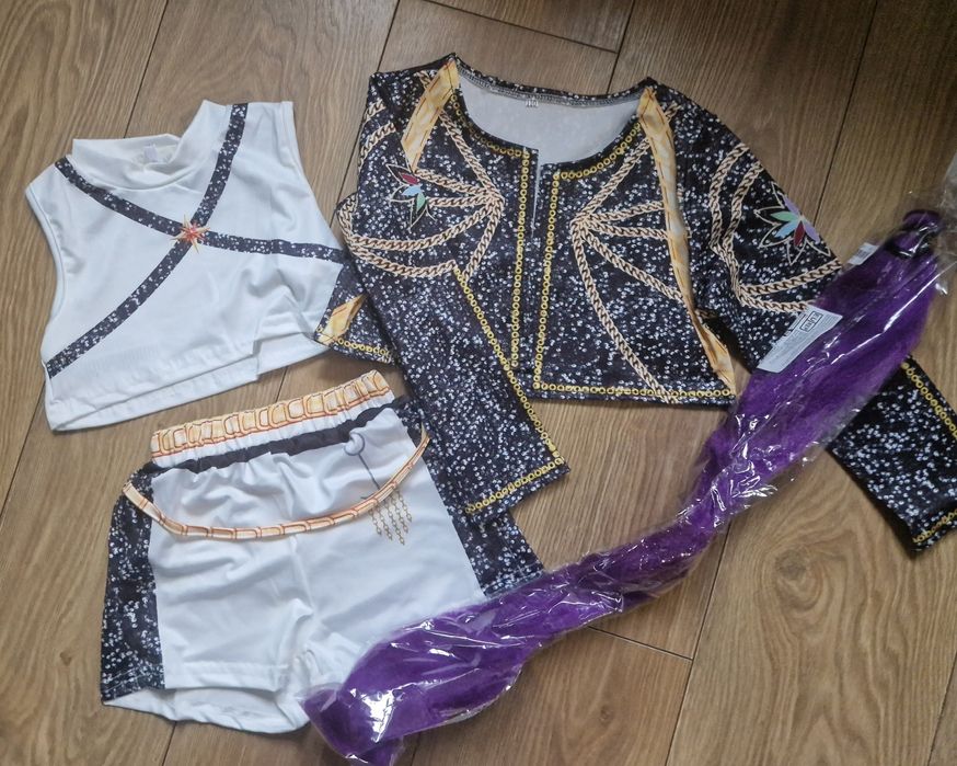 Strój Huntrix k-popowe łowczynie demonów Rumi rozmiar 130 Kraków ...