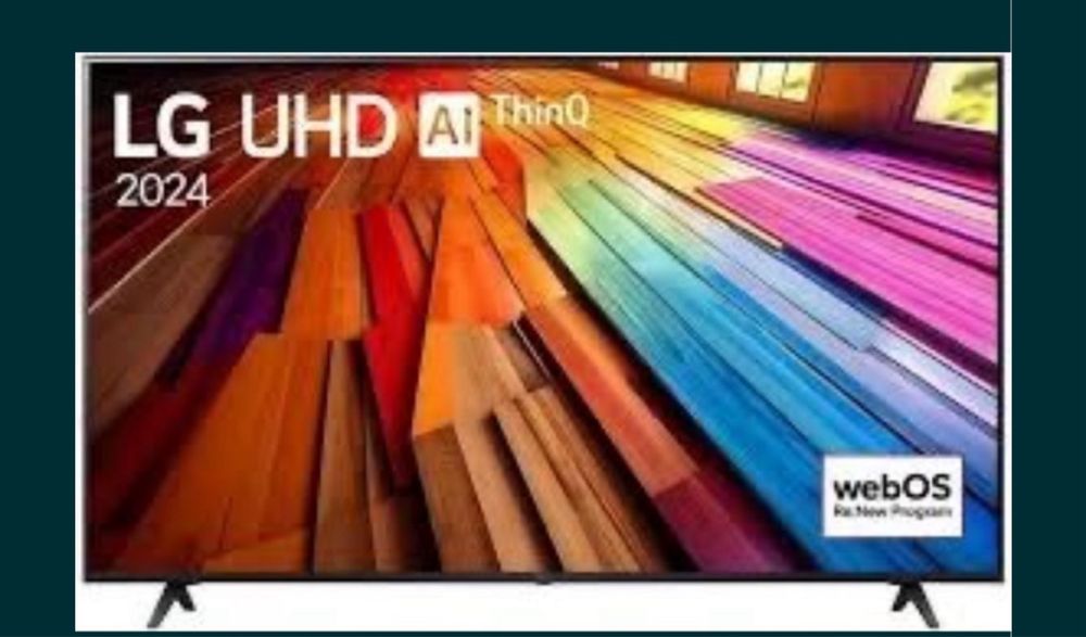 Telewizor led lg 55UT80003la 4k samart AL WiFI led premiera 2024 rok ...