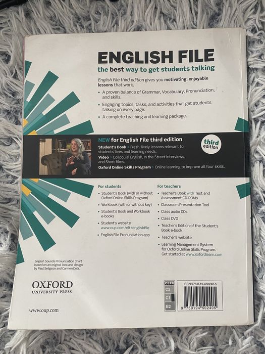 English File Advanced Student’s Book third edition Gdańsk Oliwa • OLX.pl