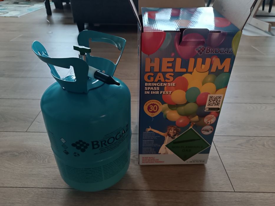 Butla po helu pusta UN 2.5kg UN0146 Piastów • OLX.pl