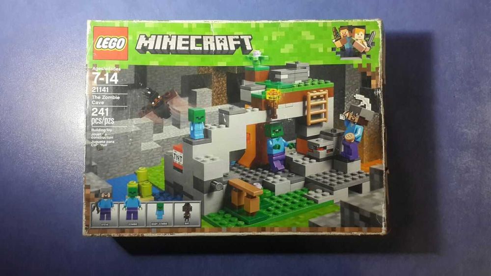 Minecraft LEGO — Minecraft The Zombie Cave 21141 (ORIGINAL): 789 грн ...