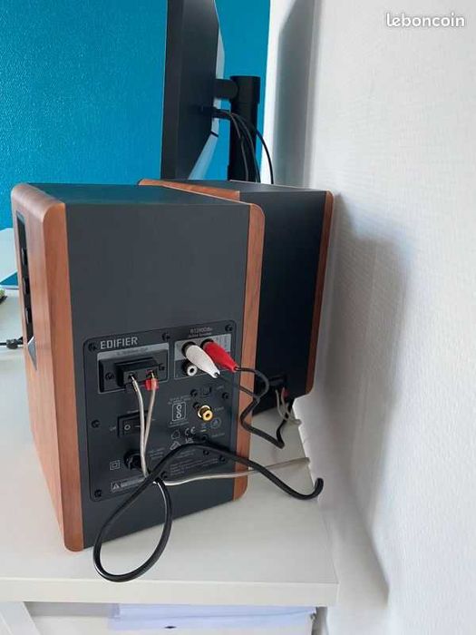 Colunas Edifier R1280DBS — Bluetooth 5.0, excelente som, quase novas ...