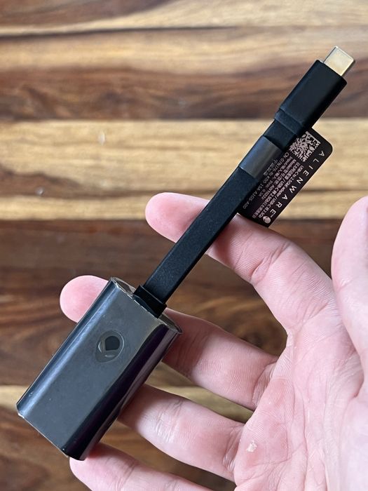 Nowy oryginalny adapter Alienware usb C - ethernet 2.5 GB Jastrzębia ...