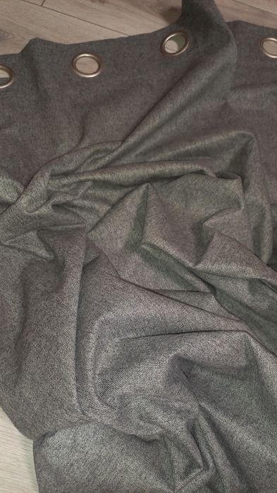 Штори на люверсах 2шт короткі плотні 350 грн Декор вікон Нововолинськ на Olx