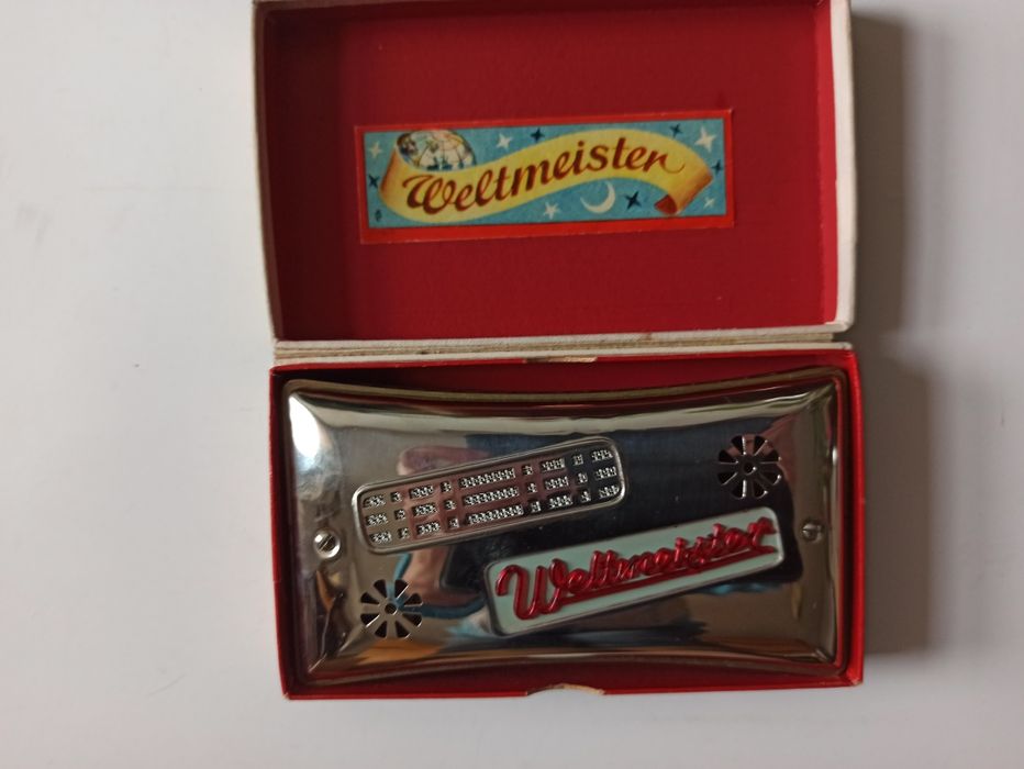Vintage. Weltmaister harmonijka ustna dwustronna lata 50. Radom • OLX.pl