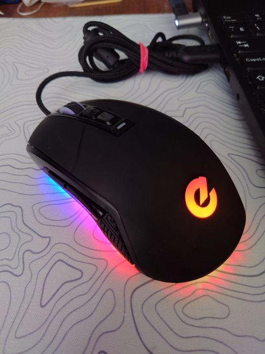 Игровая мышка ERGO NL-270 USB Gaming Mouse Black: 200 грн. - Периферійні пристрої Дніпро на Olx