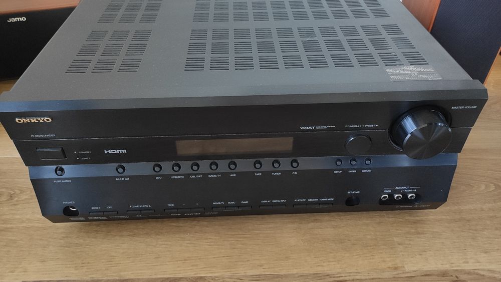 Wzmacniacz Amplituner Onkyo TX-SR606 kolumny JAMO E500 zestaw Osielsko • OLX.pl