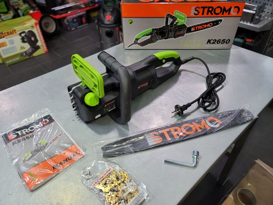 Пила цепная Stromo K2650 Электропила 400мм 2650Вт Гарантия 12мес: 1 990 ...