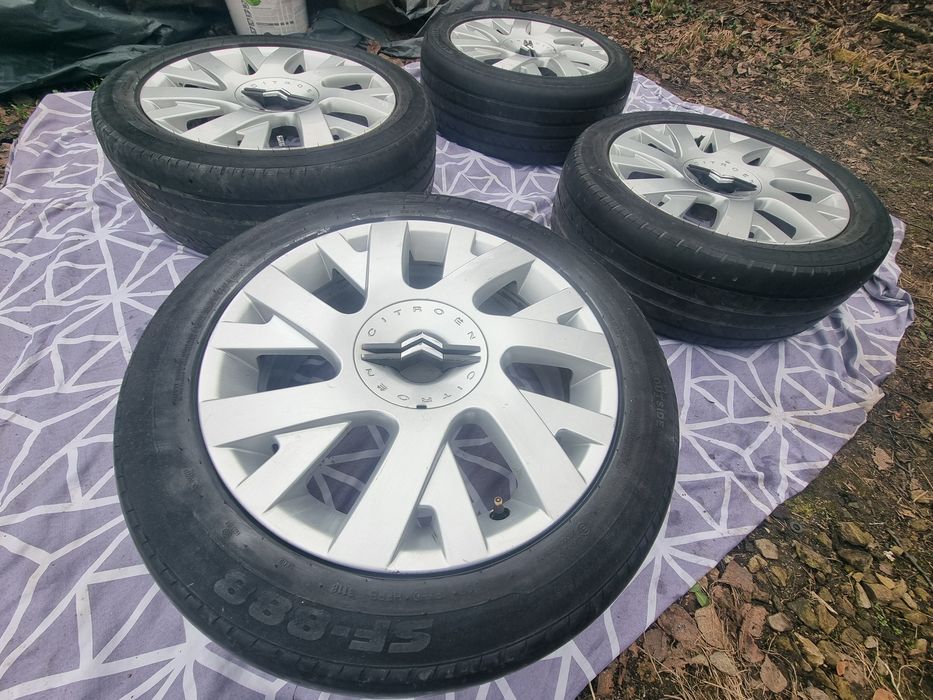 Kola felgi aluminiowe citroen c2 c3 c4 c5 Dąbrowa Górnicza • OLX.pl