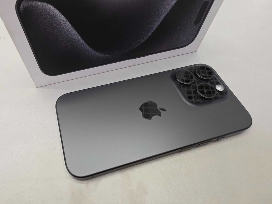 Apple iPhone 15 Pro 128GB Black bat.89% Teletorium Auchan Wałbrzych ...