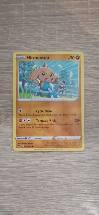 Pokemon Hitmontop 88/185 Vivid Voltage Non-Holo Ciechanów • OLX.pl
