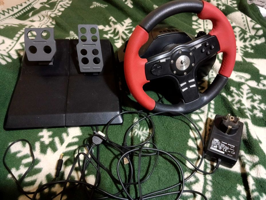 Игровой руль с педалями Logitech Formula Force EX: 999 грн. - Аксесуари ...