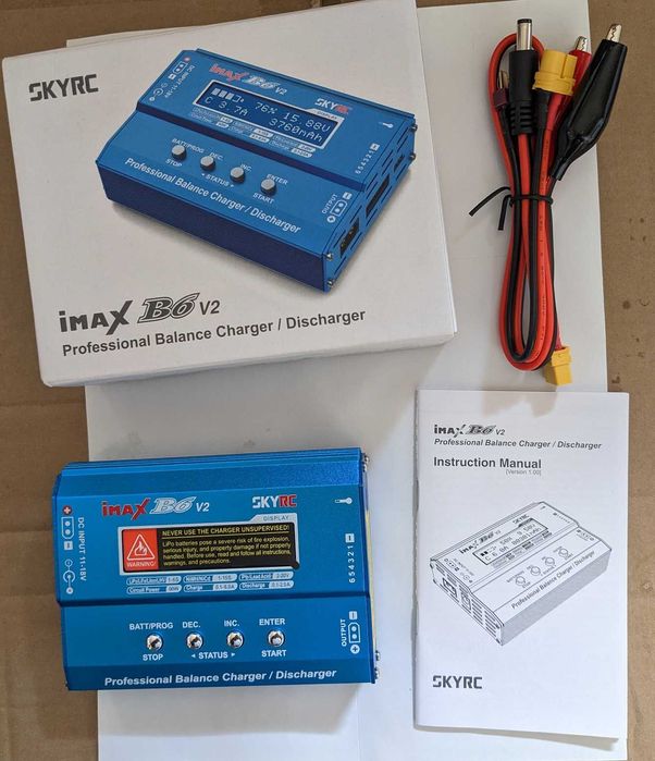 Универсальное зарядное устройство SkyRC IMAX B6 V2 Оригинал: 1 049 грн ...