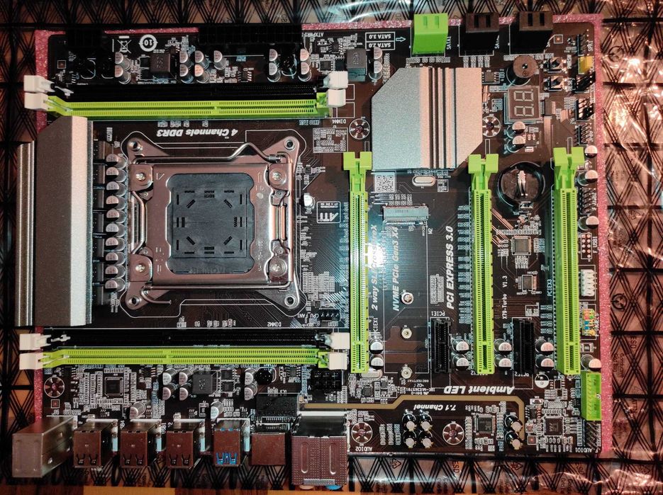Материнска плата X79 X79G Atermiter Turbo USB3 USB2: 2 000 грн ...