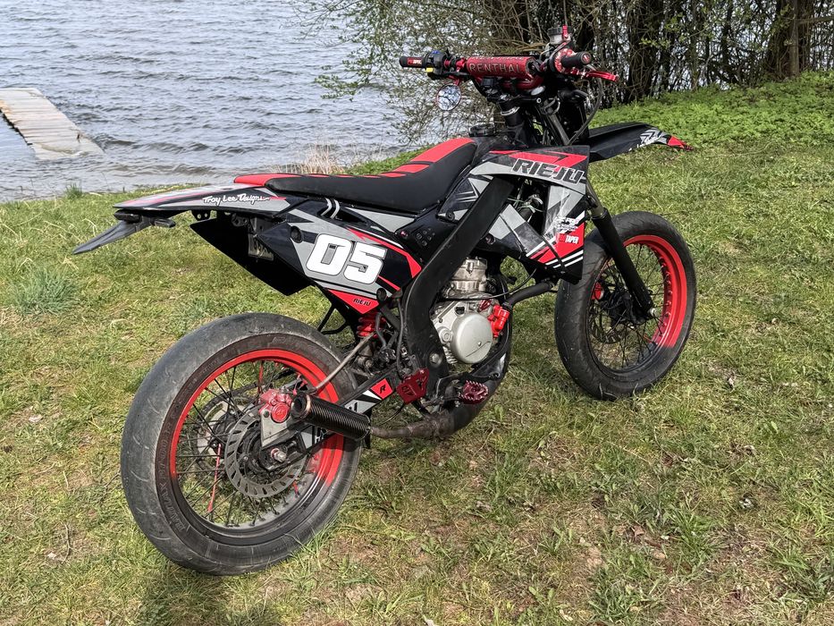 Rieju MRX Supermoto - Swap Yamaha TZR 80 MHR derbi senda,dt,beta am6 Radostowo • OLX.pl