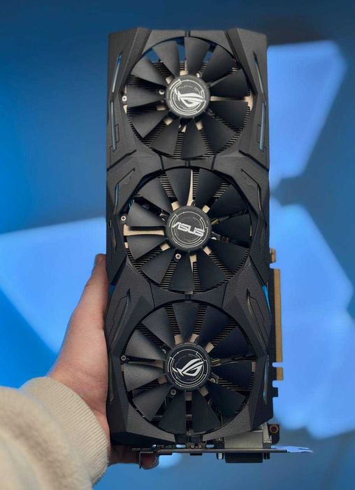 Відеокарта Asus ROG Strix RX 580 8GB GDDR5 256bit KLAVAcomp: 4 499 грн ...